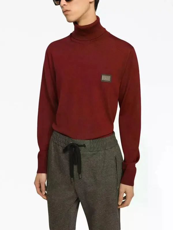 Dolce & Gabbana Roll Neck Wool Jumper