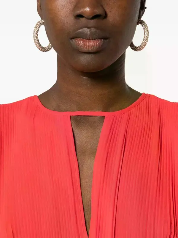 Michael Kors Pleated Midi Dress