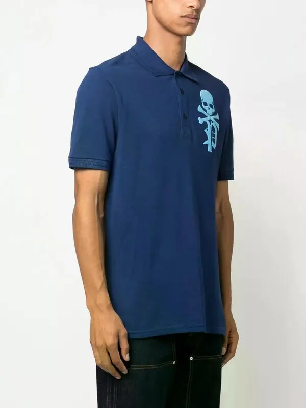 Philipp Plein Skull & Bones Logo-print T-shirt