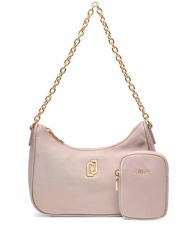 Liu Jo Logo-plaque Shoulder Bag - Grey