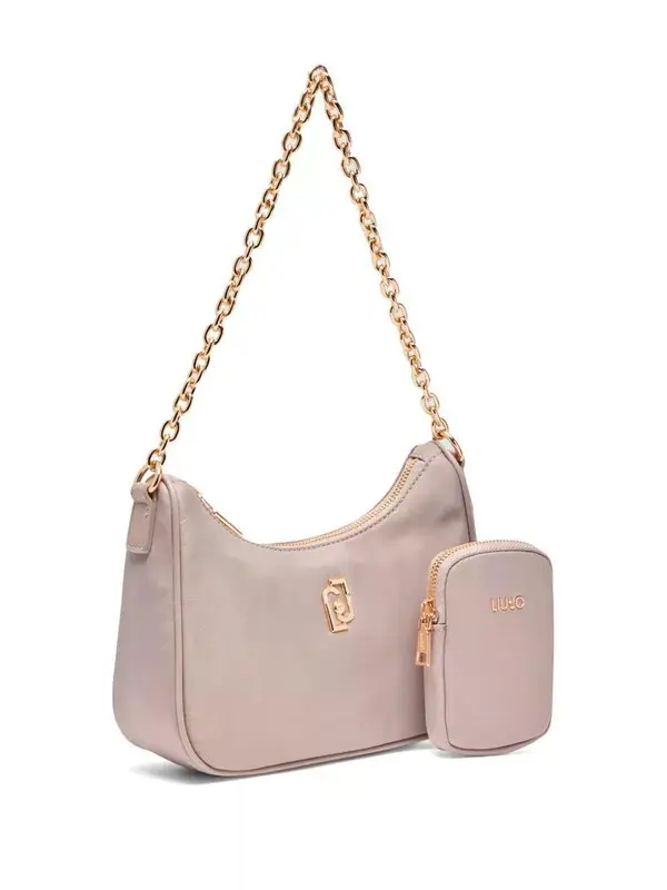 Liu Jo Logo-plaque Shoulder Bag - Grey