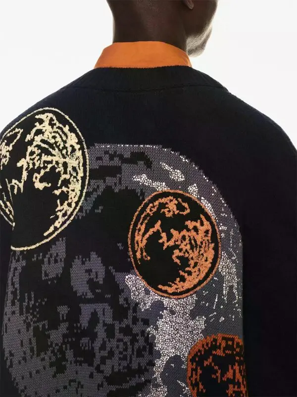 Off-White Moon Phase Cardigan