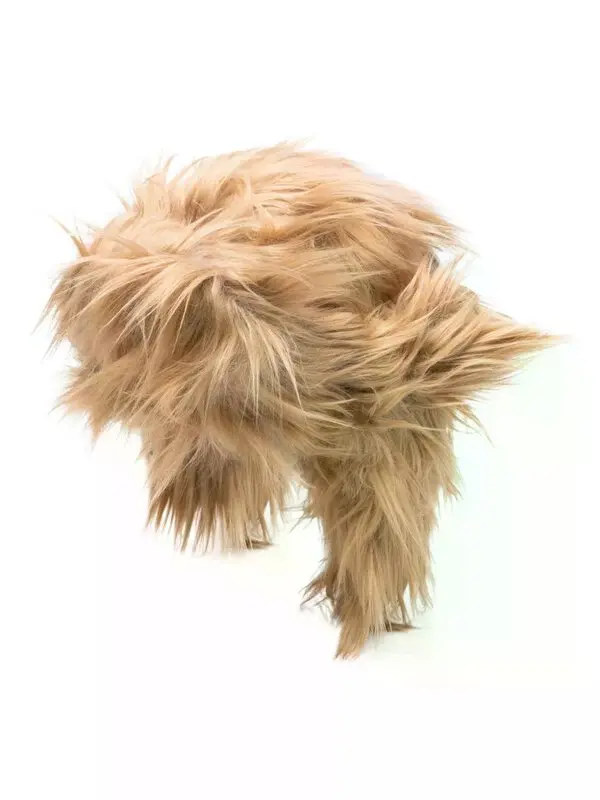 Ruslan Baginskiy Faux-fur Pilot Hat - Brown