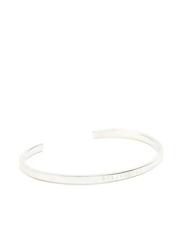 MAISON MARGIELA Minimal Numeric-signature Cuff Bracelet