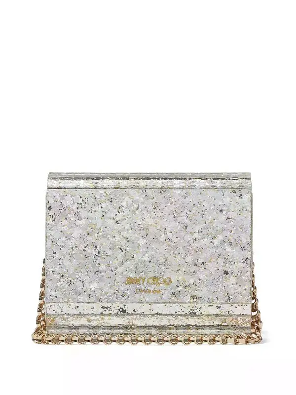 JIMMY CHOO Candy Glitter Acrylic Clutch Bag