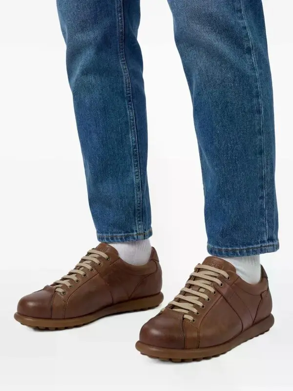 Camper Ariel Low-top Calf Leather Sneakers - Brown