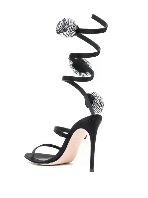LE SILLA 110mm Embellished Rose Sandals
