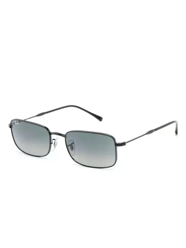 Ray-ban Rectangle Frame Sunglasses - Black