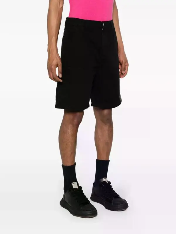 BARROW Embroidered Logo Bermuda Shorts