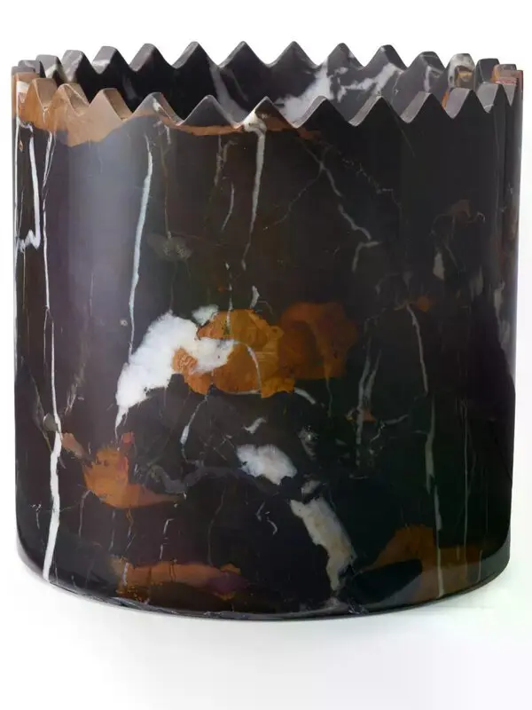 EDITIONS MILANO Small Triangoli Vase - Black