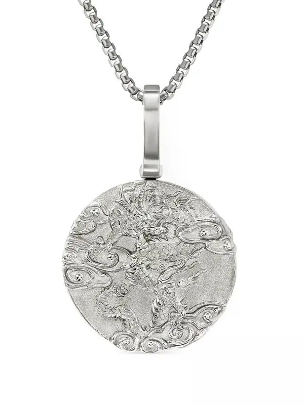 David Yurman Sterling Dragon Amulet