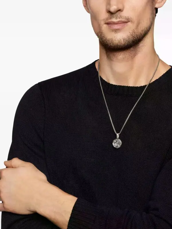 David Yurman Sterling Dragon Amulet
