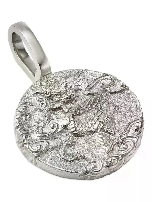 David Yurman Sterling Dragon Amulet