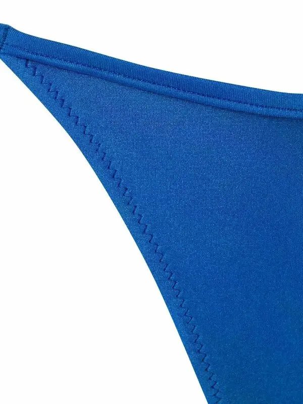 NOIRE SWIMWEAR Shiny Finish Triangle Bikini Set