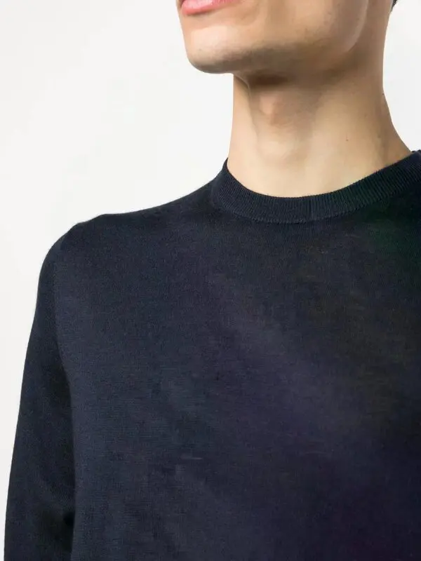 Corneliani Fine-knit Crew Neck Jumper