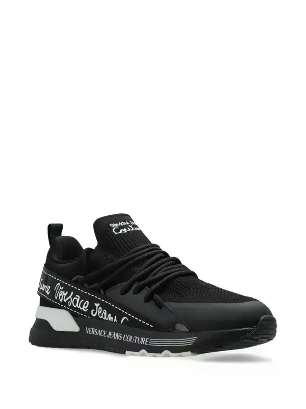 Versace Dynamic Sneakers - Black