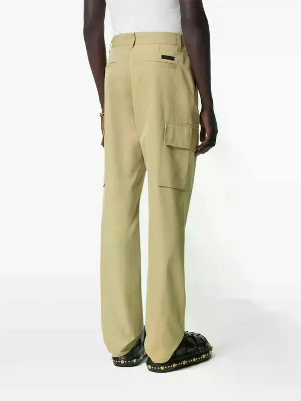 Versace Gabardine Cargo Trousers