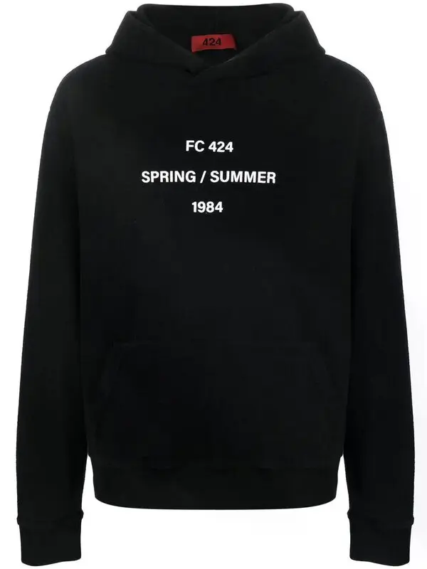 424 Embroidered Logo Hoodie