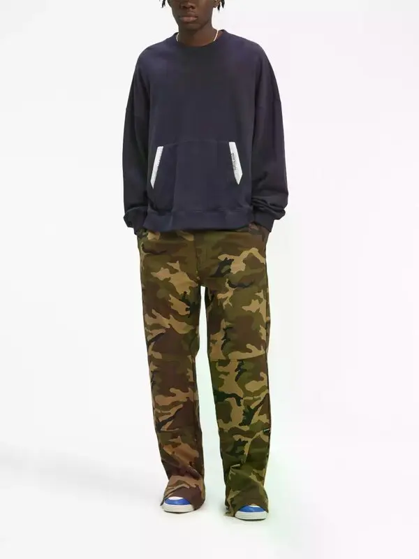 Palm Angels Sartorial Tape Crew-neck Sweatshirt