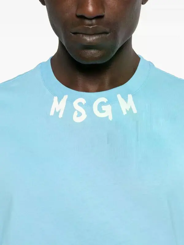 MSGM Logo-print T-shirt