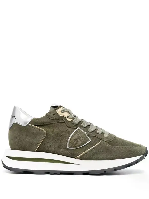 Philippe Model Tropez Haute Low-top Sneakers - Green