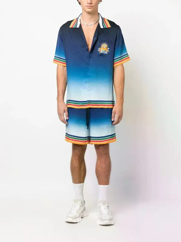 Casablanca Studio De Musique Silk Shorts