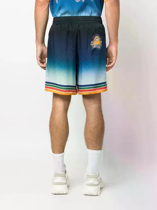 Casablanca Studio De Musique Silk Shorts
