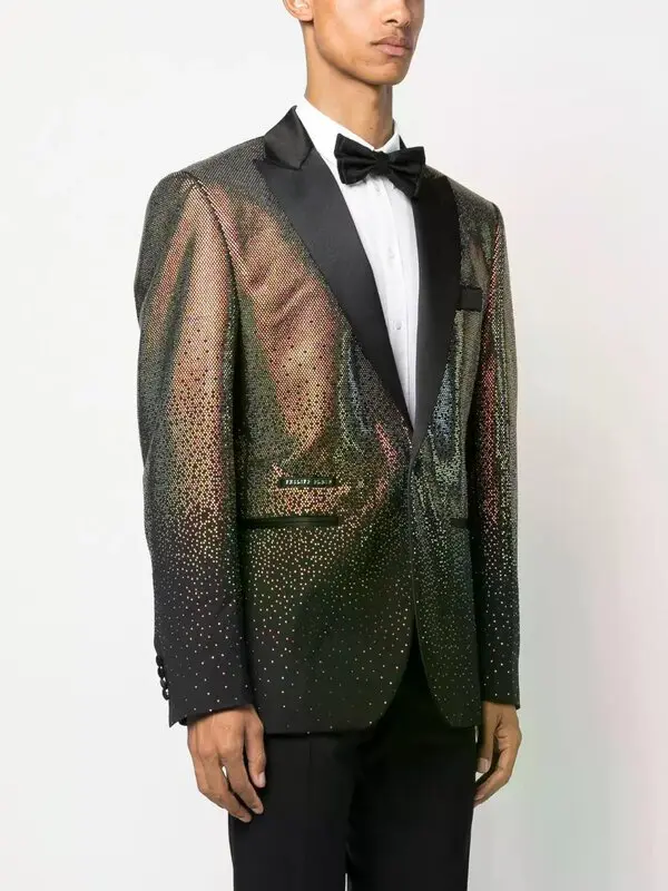 Philipp Plein Lord Rhinestone-embellished Blazer
