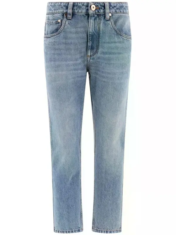 Brunello Cucinelli Tapered Jeans - Blue