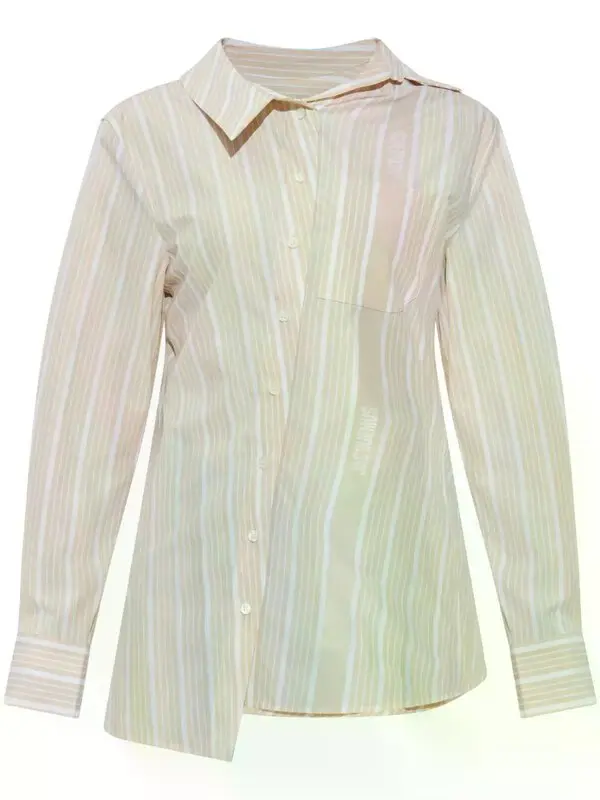 Jacquemus Pablo Striped Shirt - Neutrals