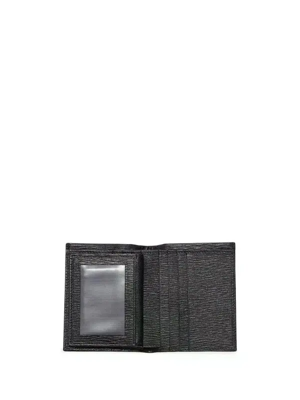 FERRAGAMO Gancini-plaque Leather Wallet