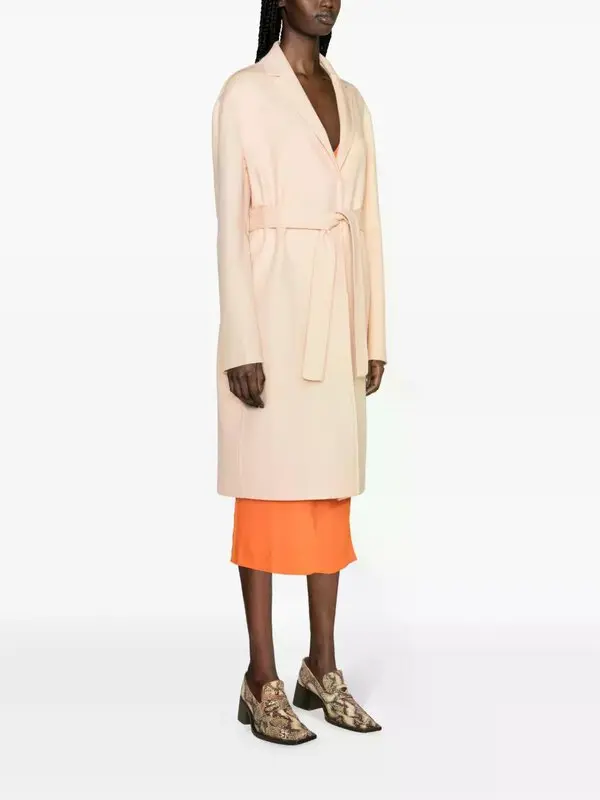 Fabiana Filippi Belted Virgin Wool Peacoat