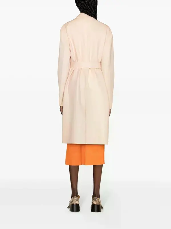 Fabiana Filippi Belted Virgin Wool Peacoat