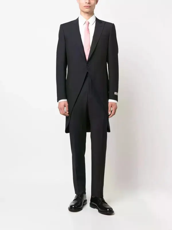 Canali Single-breasted Wool-mohair Suit - Blue