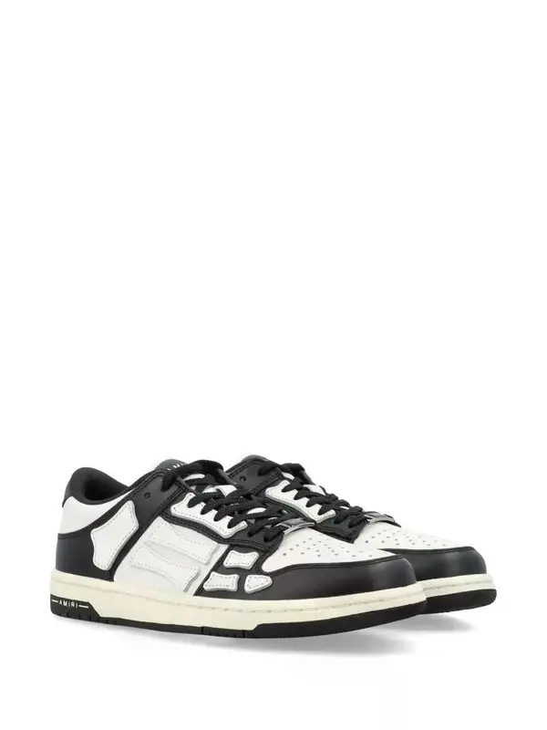 Amiri Skel Colour-block Leather Sneakers - Black