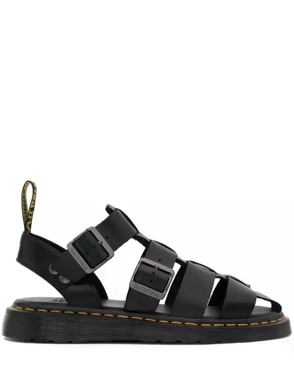 Dr. Martens Caged Design Leather Sandals