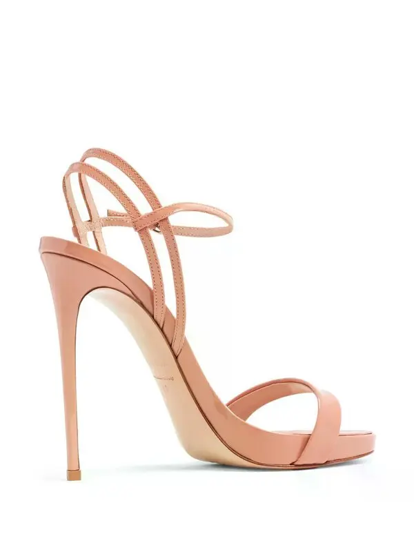 LE SILLA Gwen 120mm Patent Finish Sandals