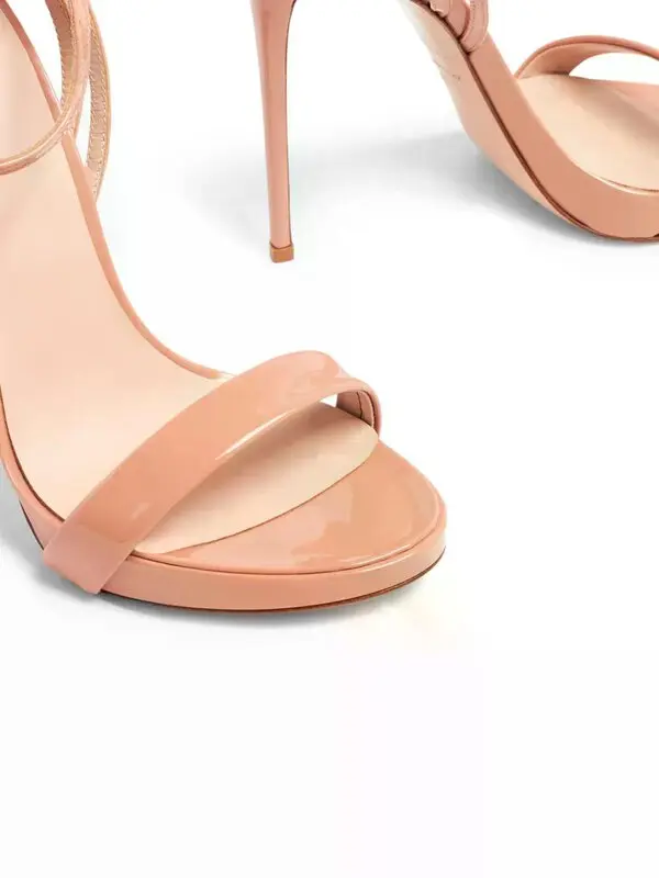 LE SILLA Gwen 120mm Patent Finish Sandals