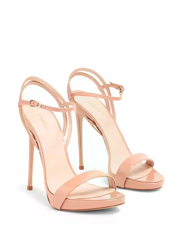 LE SILLA Gwen 120mm Patent Finish Sandals