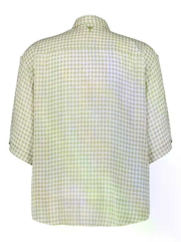 AMI Paris Gingham-print Shirt