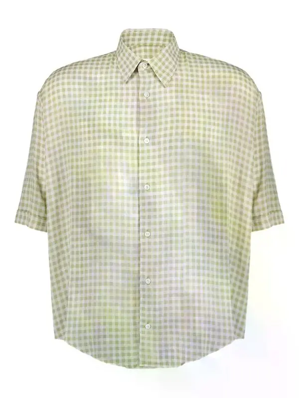 AMI Paris Gingham-print Shirt
