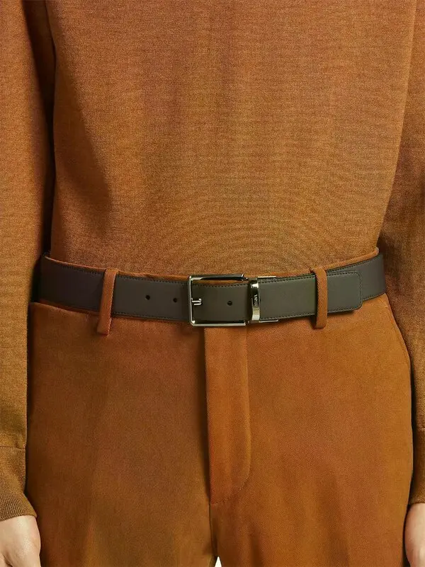 Zegna Reversible Leather Belt