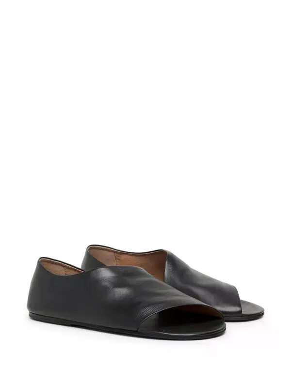 Marsèll Asymmetric Toe Leather Sandals