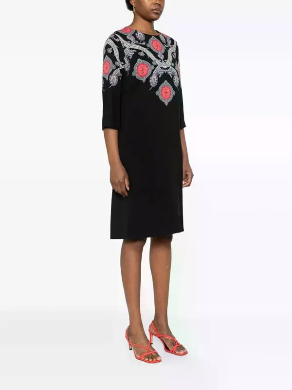 Etro Paisley-print Cady Midi Dress