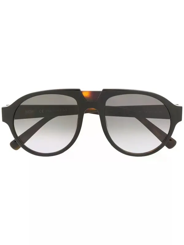 Mcm Tortoiseshell Aviator Sunglasses