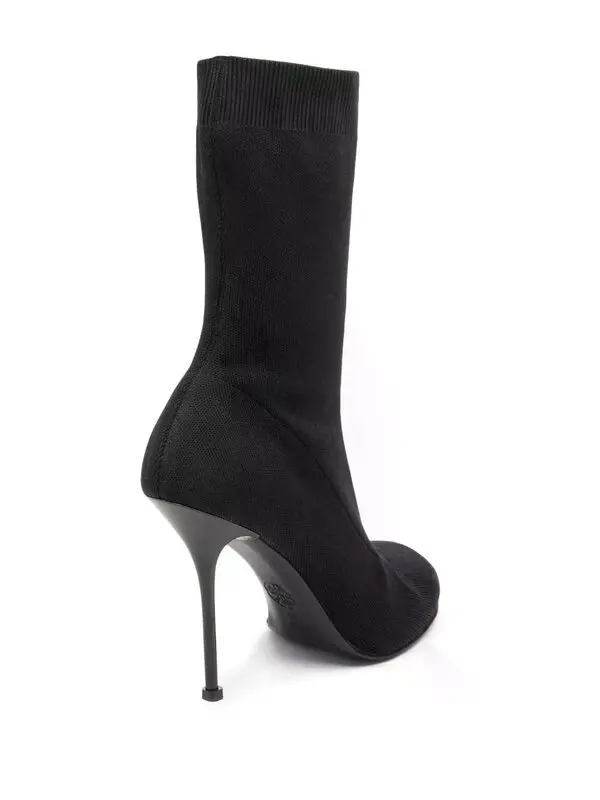 Alexander McQueen Knit Stiletto Boots