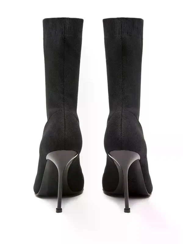 Alexander McQueen Knit Stiletto Boots