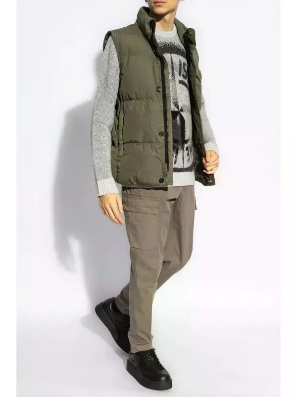 Stone Island Compass Motif Knitted Jumper