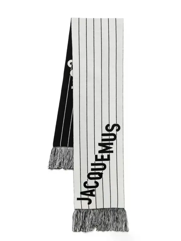 Jacquemus L'echarpe Liga Scarf - White