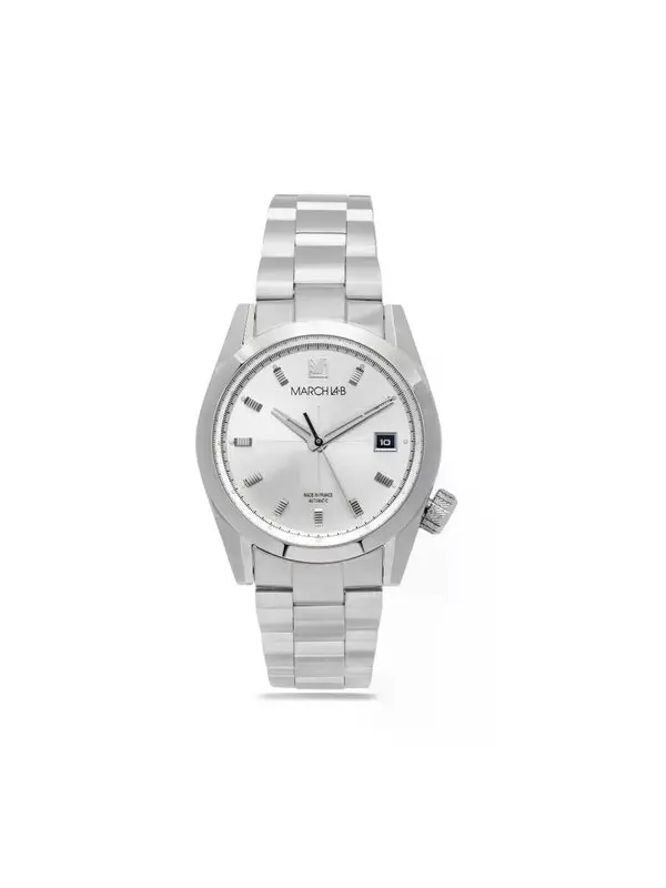 MARCH LA.B Stainless Steel Bracelet Watch - Silver